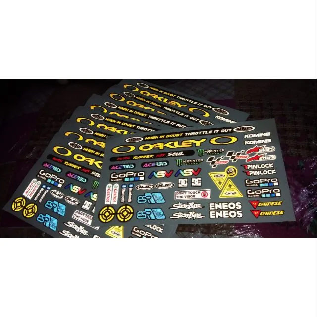 Promotions HJC HELMET VISOR STICKER | Lazada PH