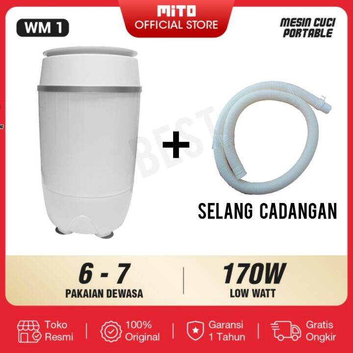 Mesin Cuci Mito WM 1 Mesin Cuci Portable Mito WM-1 Washing Machine WM1 ... Mesin Cuci Mito WM 1 Mesin Cuci Portable Mito WM-1 Washing Machine WM1 ...