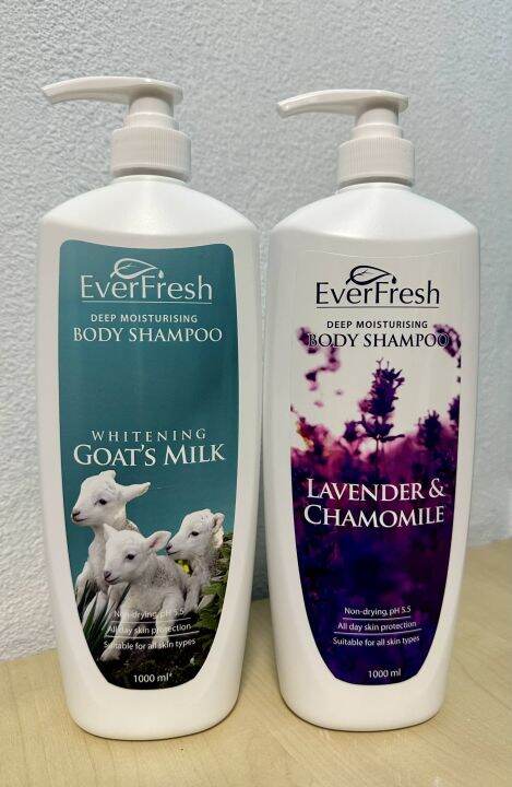 Everfresh Deep Moisturizing Body Shampoo 1000ml Imported from Singapore | Lazada PH