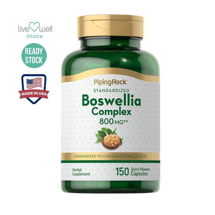 [Ready Stocks] Boswellia Serrata Standardized Complex, 800 mg, Joint ...