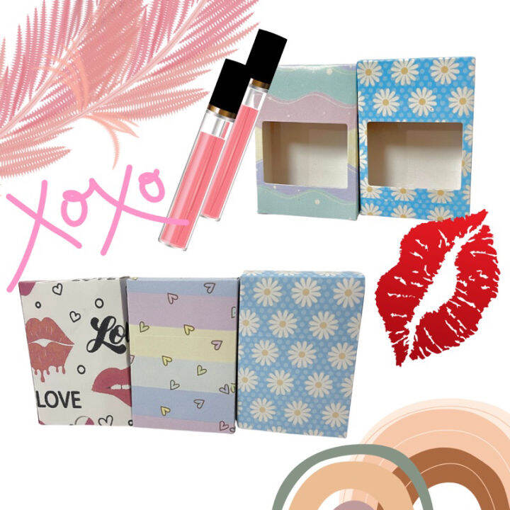 Box for 3pieces Liptint Roller Lip and Cheek Tint Box 3's Packaging ...