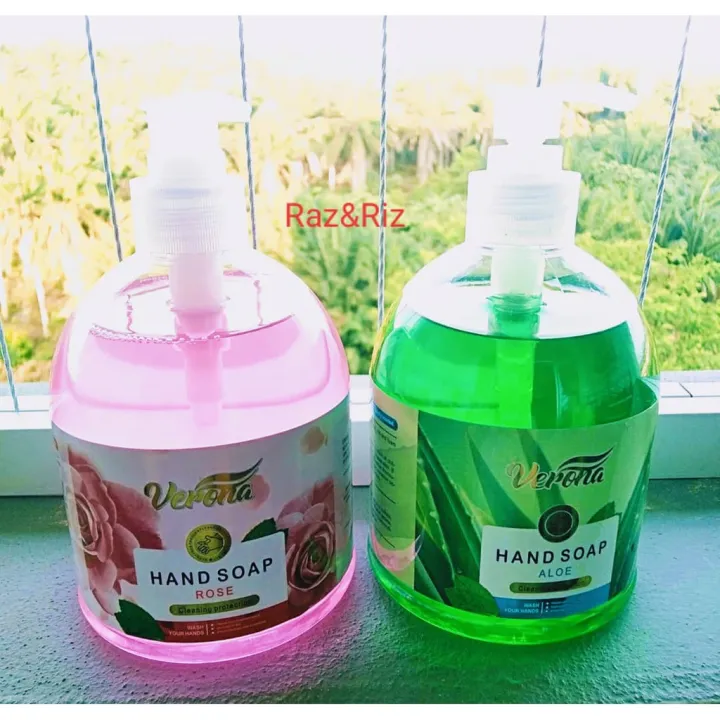 Hand Wash 500ml VERONA / superb antibacterial hand wash 500ml /SABUN ...