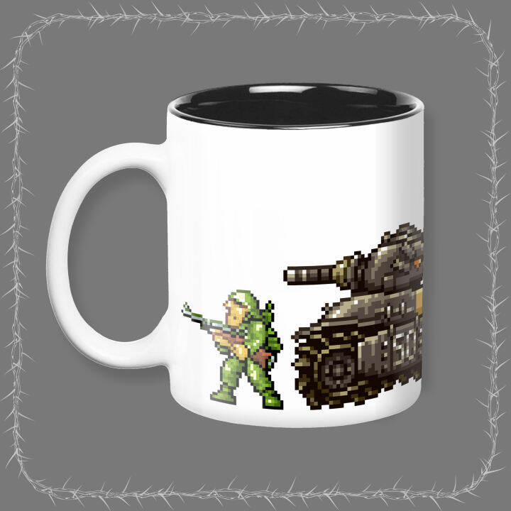 Metal Slug retro 8-bit mug | Lazada PH
