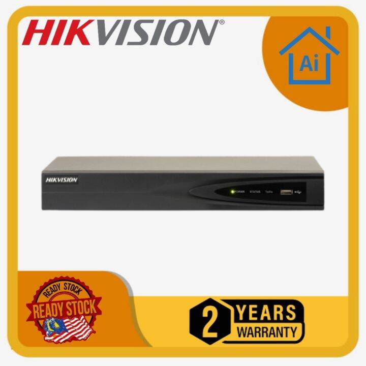HIKVISION DS-7604NI-Q1/4P(C) 4-ch 1U 4 PoE 4K NVR | Lazada