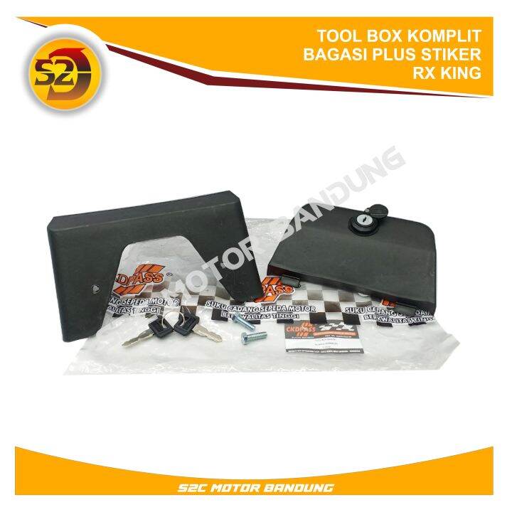 TOOLBOX TOOL BOX KOMPLIT BAGASI RX KING RXKING | Lazada Indonesia