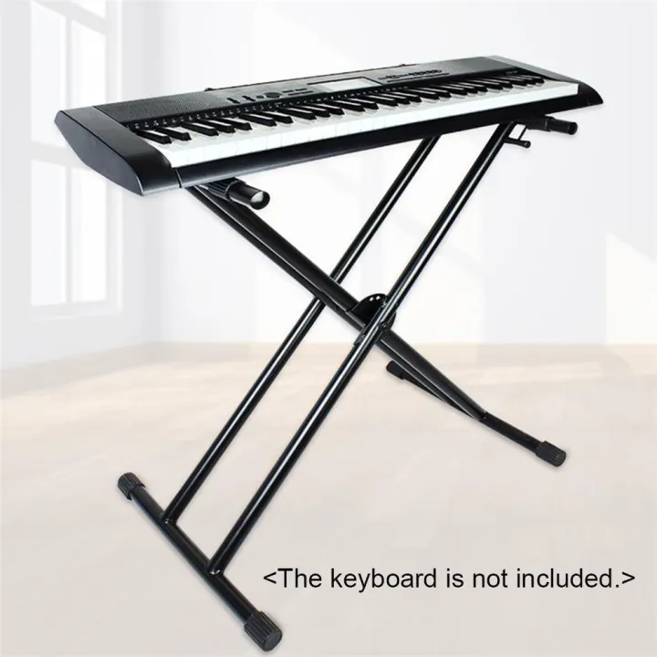 Universal Folding Piano Keyboard Stand Bracket Double X-Style Heavy ...