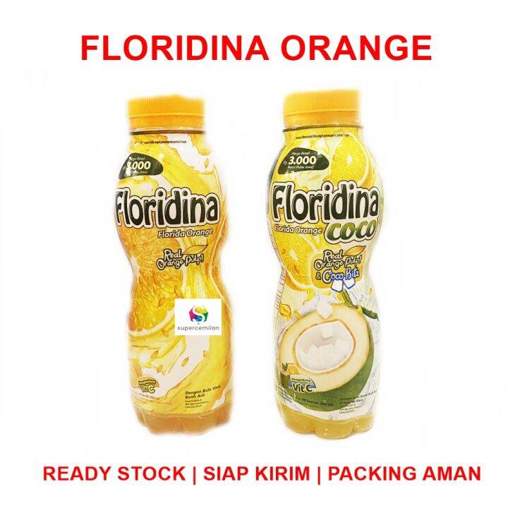 Floridina Florida Orange / Coco Bitz Minuman Jeruk Vit C 350 ML | Lazada Indonesia