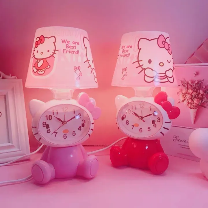 Hello kitty lamp shade w clock key of light terraria | Lazada PH