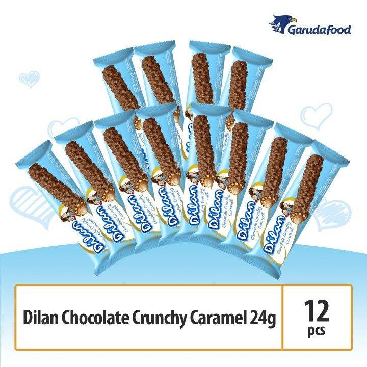 Dilan Chocolate Crunchy Caramel Showboks | Lazada Indonesia