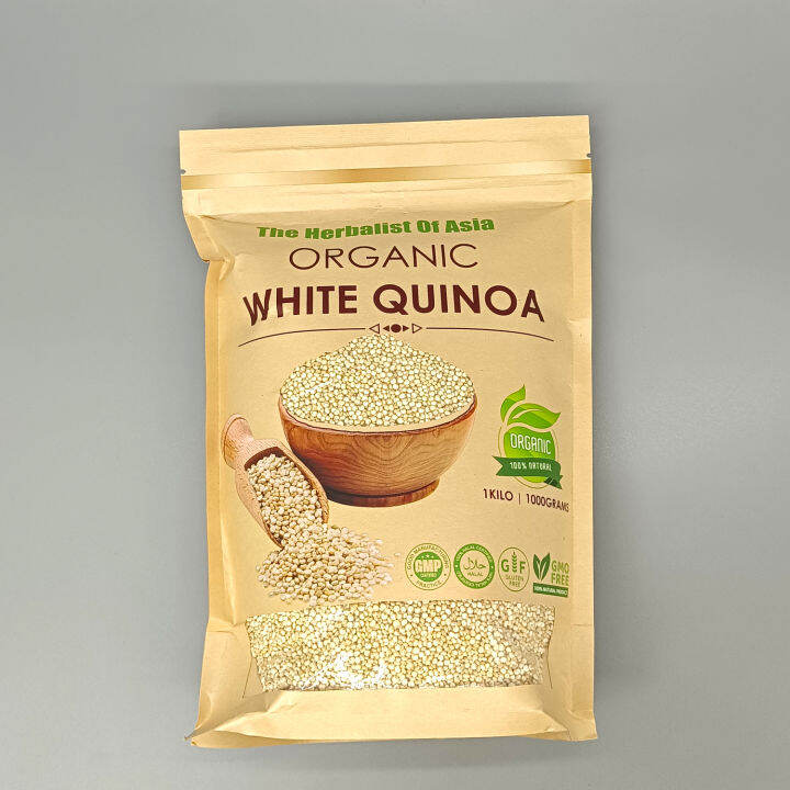 The Herbalist Of Asia Organic White Quinoa 1 Kilo | Lazada PH