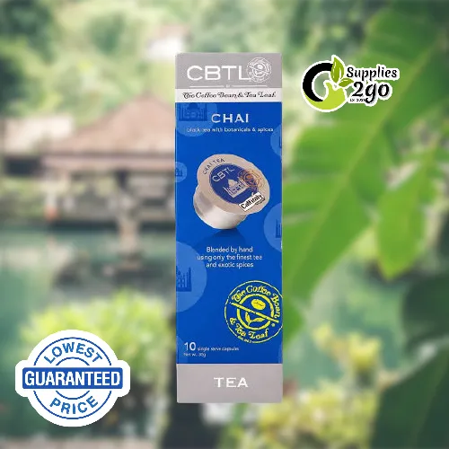 CBTL Chai Tea 10 Capsule | Lazada PH