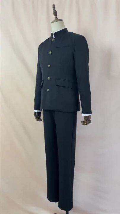 HOLUN Anime Chainsaw Man Cosplay Costume Denji Yoshida Hirofumi Black ...