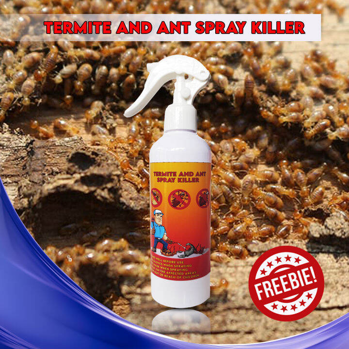 Termite and Ant (WITH FREEBIES) Spray Killer (250ml) Cockroach, Bed ...