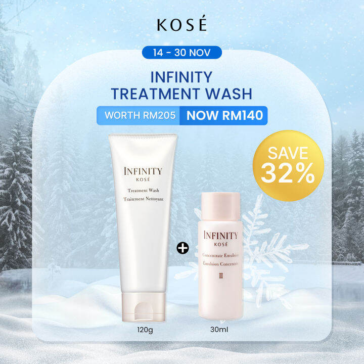 Kose Infinity Concentrate Treatment Wash 120g | Lazada