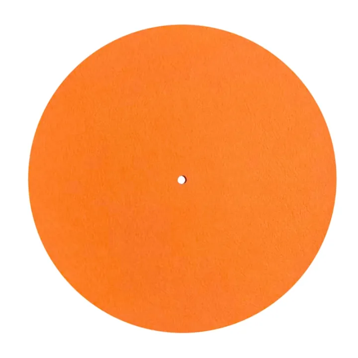 Felt Turntable Platter Mat LP Slip Mat Audiophile 12'' in For LP Vinyl ...