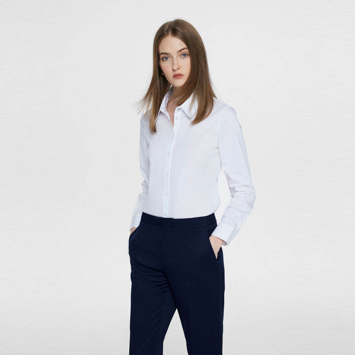 G2000 เสื้อเชิ้ตแขนยาวแบบทางการผู้หญิง ทรงสลิมฟิต (SLIM FIT) รุ่น ...