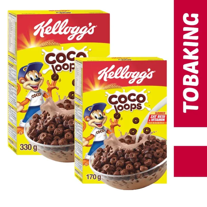 Kellogg's Coco Loops Kelloggs sereal cokelat gandum ring | Lazada Indonesia