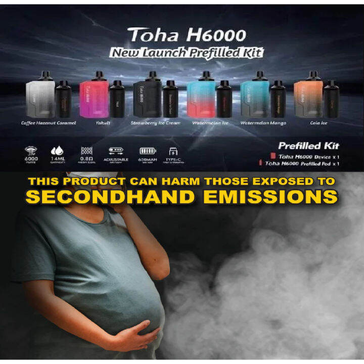 H6000 New launch Prefilled Pod | Lazada PH