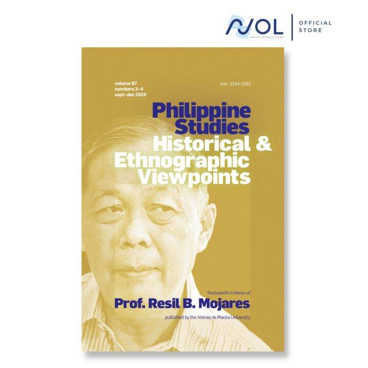 Philippine Studies Vol. 67, No. 3–4 (2019) Festschrift in Honor of Prof ...