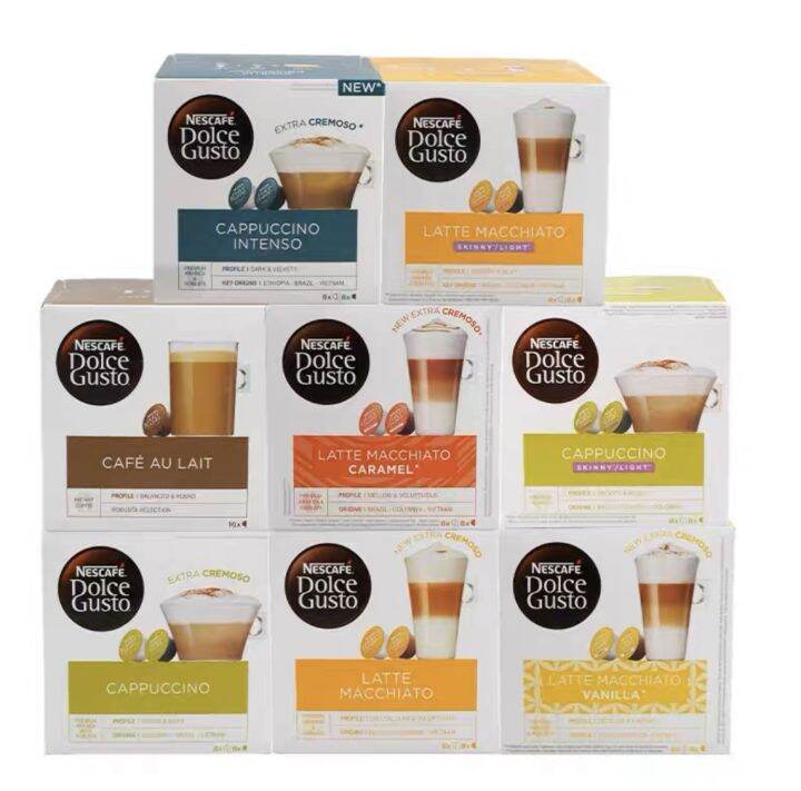 NEW Dolce Gusto capsules for Dolce gusto machine กาแฟแคปซูล Rare ...