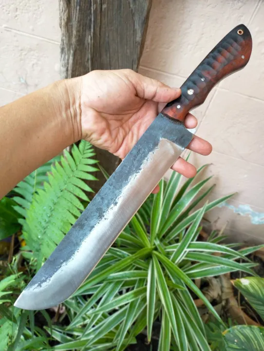 มีดมาเชเต้ (Machete) มีดใบตาย มีดเหน็บ(E-nep) มีดเดินป่า มีดแคมป์ 10.7” sup9 ตีร้อนชุบแข็ง ผิวไฟ ...