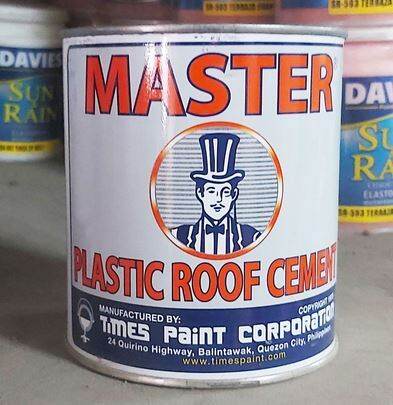 Master Plastic Roof Cement Asphalt Based Waterproofing | Lazada PH