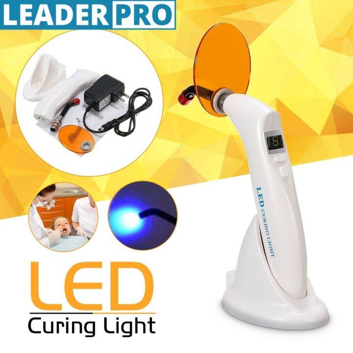 Dental Dentist Wireless Cordless LED Cure Curing Light Lamp 1500 Tool ...