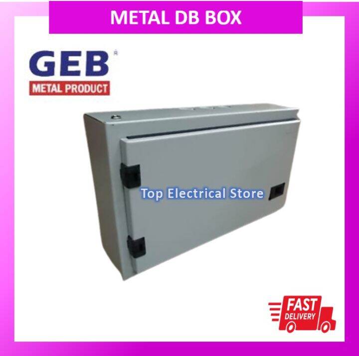 GEB EPS METAL DB 1 ROW 16 WAY DISTRIBUTION BOX ELECTRICAL BOX KOTAK ...