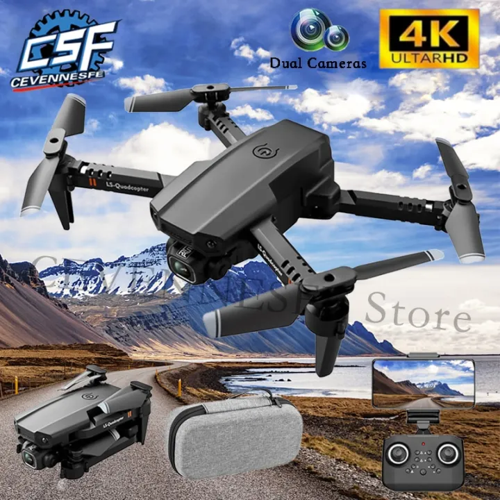 【DELIVERY FAST】2021 New XT6 Mini Drone 4k HD Dual Lens Camera Band WiFi ...