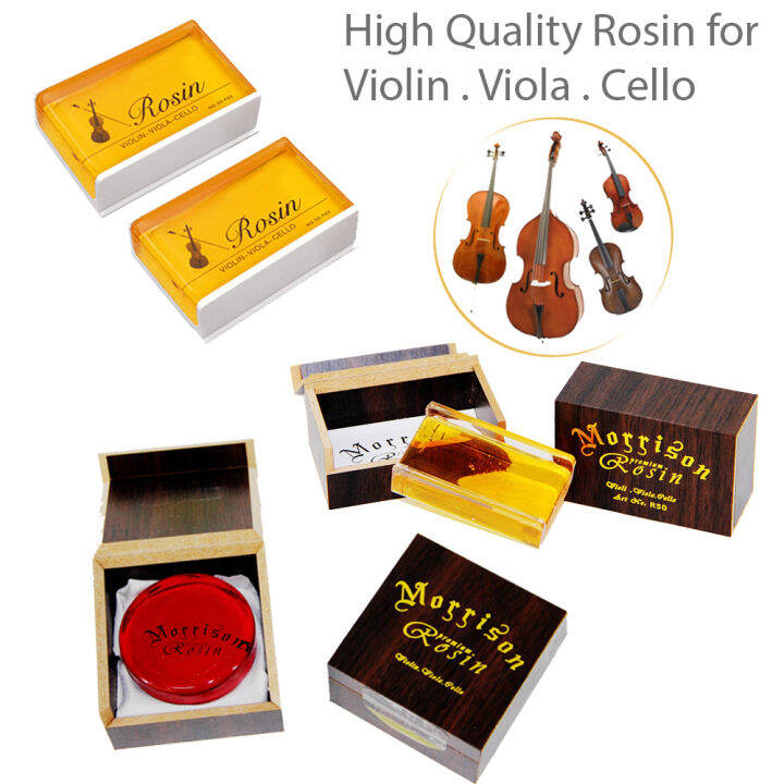 Morrison R-10 Violin Rosin, Rosin Natural Rosin for Violin Cello Viola ...