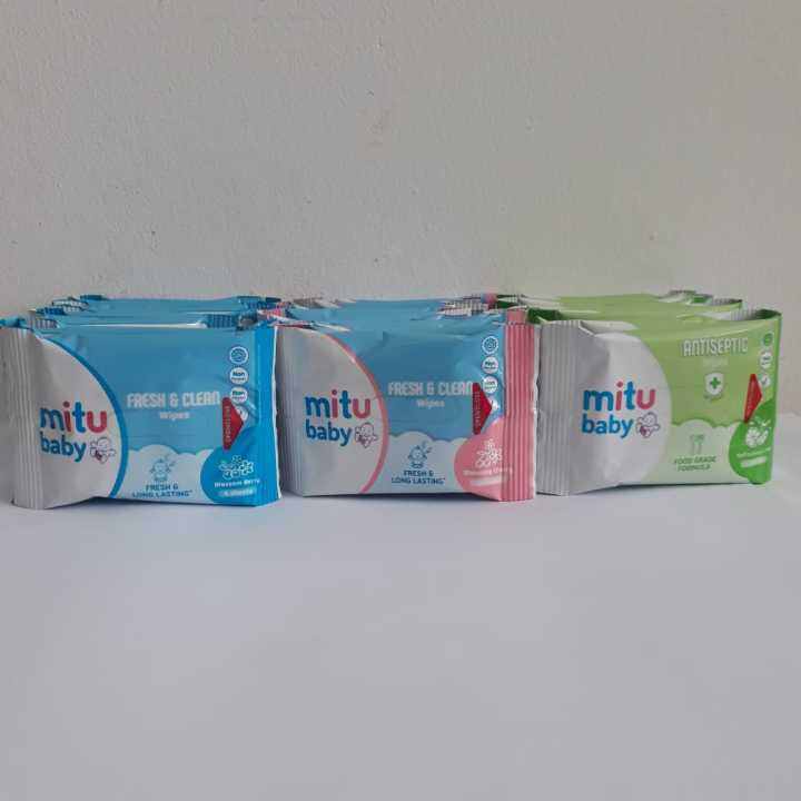 Mitu Baby Renceng 4 Sheets isi 12 pcs | Lazada Indonesia