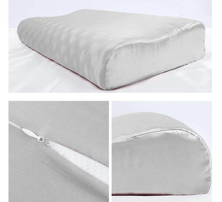 Satin Memory Pillowcase with Magic Zipper | Silky Fabric | Lazada PH