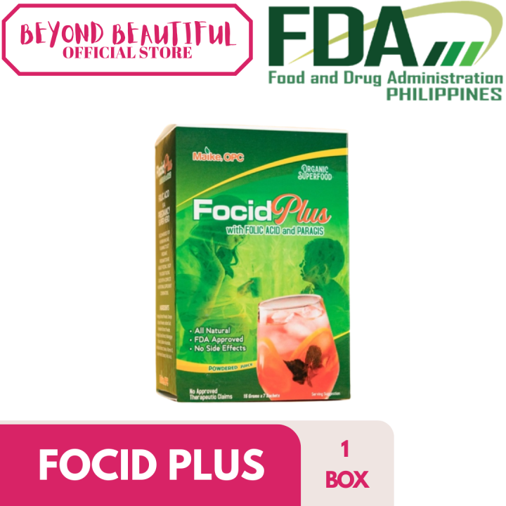 Focid Plus 7 sachets PARAGIS Mix for pregnancy juice promo Immune ...