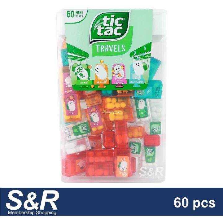 Tic Tac Travels Flavored 60 mini boxes | Lazada PH