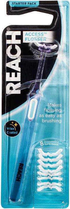 🇸🇬 [SG Ready Stock] Reach Access Flosser Starter Pack + Refills ...