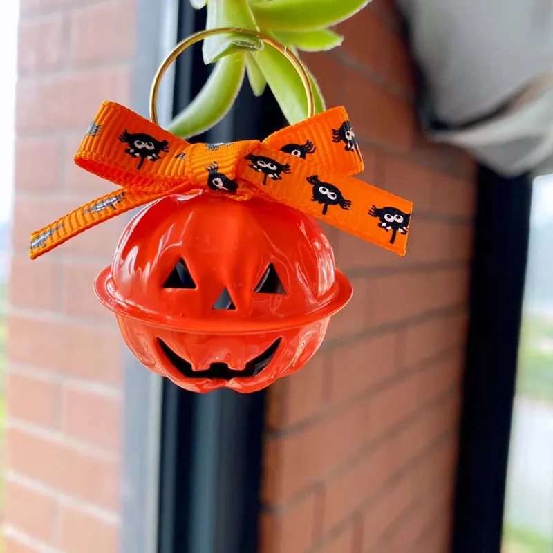 5pcs Party Supplies Pumpkin Head Bells Cute Tree Decorations Bell A 【在庫あり】