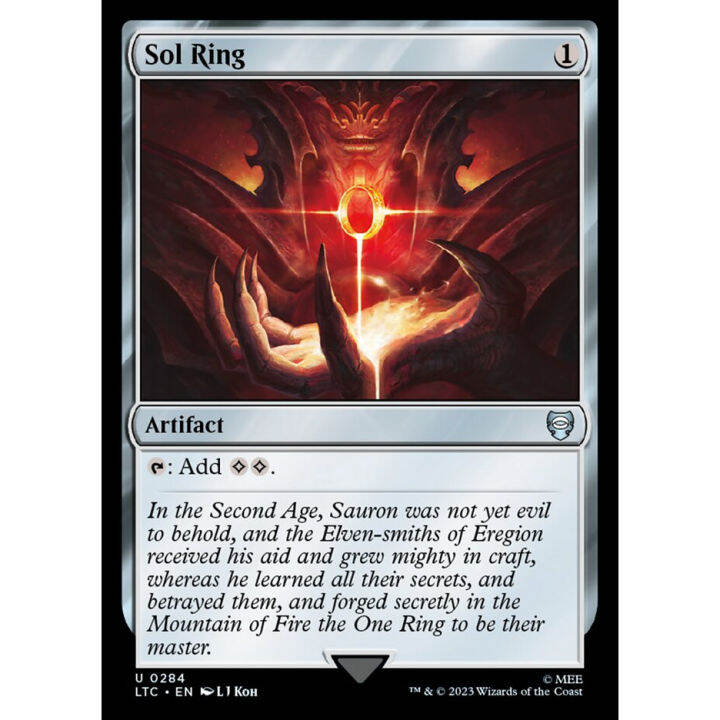 ♘Sol Ring Magic The Gathering☬ | Lazada PH