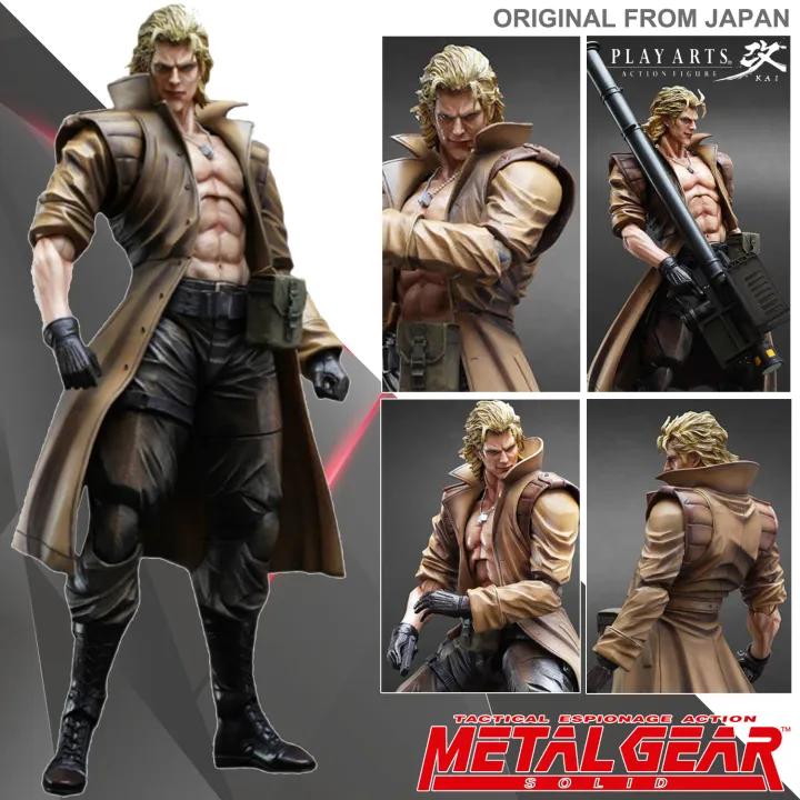 Model โมเดล ของแท้ 100% Square Enix Play Arts Kai จาก Metal Gear Solid ...