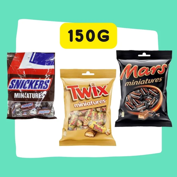 🍬Mars and Snickers Chocolate Miniature -150g SUPER AFFORDABLE! | Lazada PH