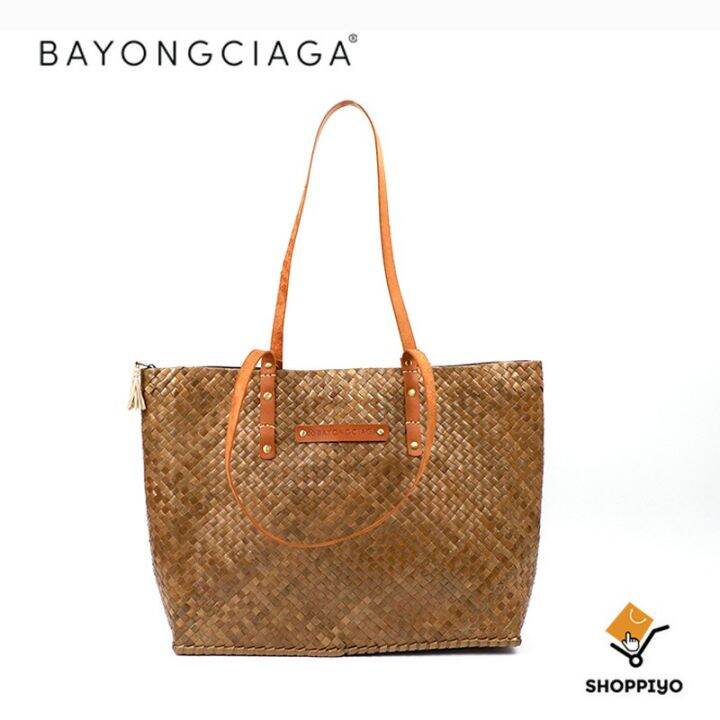 SALE！Bayongciaga Native Classic Premium Banig Bag | Lazada PH
