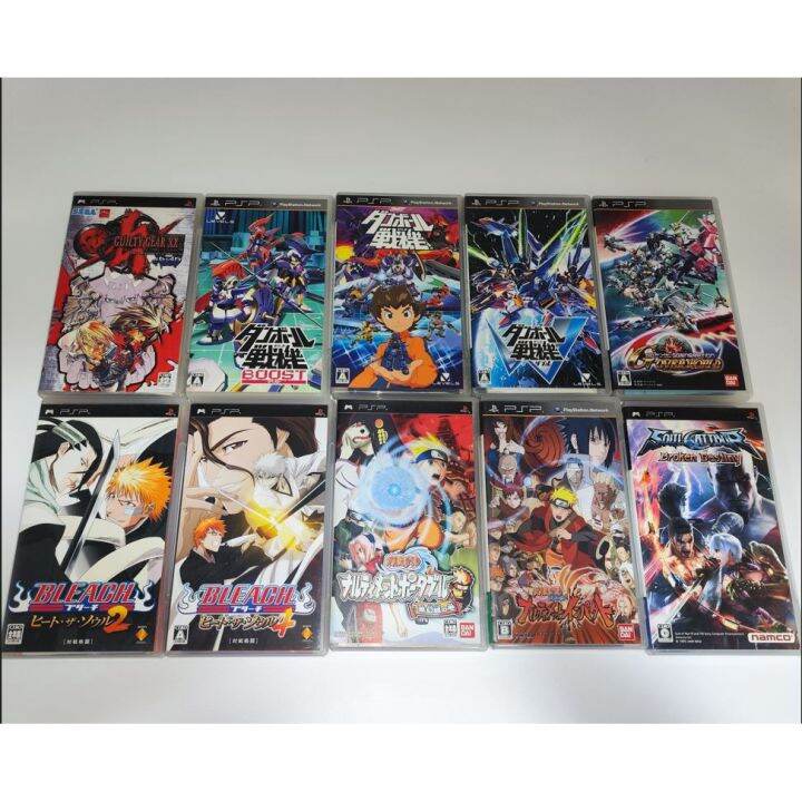 แผ่นแท้ 📀 PSP (ชุด4) แบบเลือกหน้าเกมได้เอง | มือ2 สภาพคัดมาแล้ว ไปทาง ...