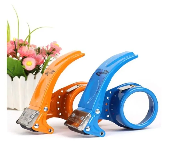 PROSUN SUPER HEAVY DUTY Pro-Grade Tape Dispenser BLUE, Cuts Tape ...