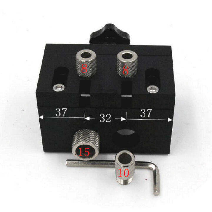 3 In 1งานไม้ Doweling Jig Connector Kit พร้อมคลิปตำแหน่งเจาะท่องเที่ยว ...