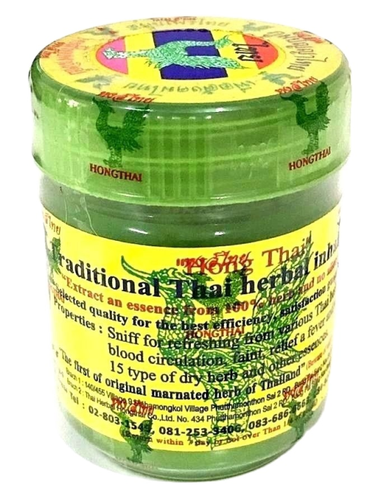 Hong Thai Inhaler Thailand Original Hong Thai Traditional Thai Herbal Inhalant / Inhaler made in ...