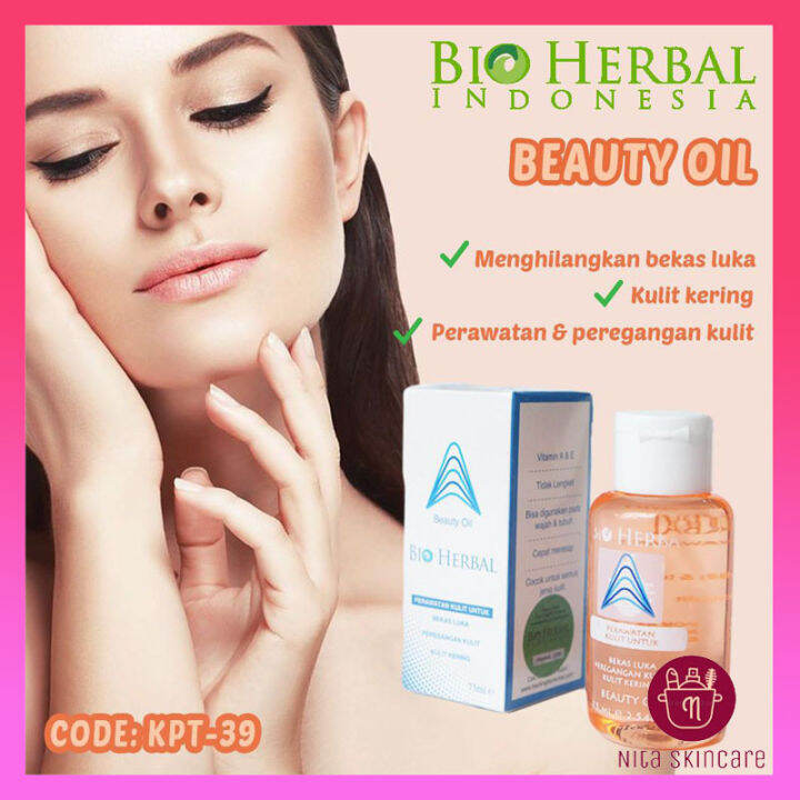 Bio Herbal Penghilang Bekas Luka Beauty Oil 75ml ORIGINAL | Lazada ...