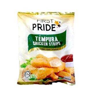 FIRST PRIDE TEMPURA ORIGINAL CHICKEN STRIPS | 天妇罗原味鸡肉条 | 500G | Lazada