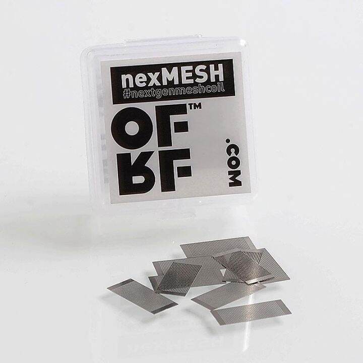 HOT SALE!☈ OFRF nexMESH Coil 10PCS 0.13ohm Mesh Sheet Coil for Profile ...