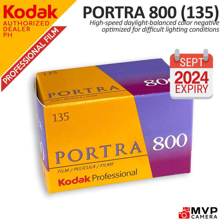 KODAK PORTRA 800 (1 ROLL) 135 35mm Color Professional Negative Film C41 ...
