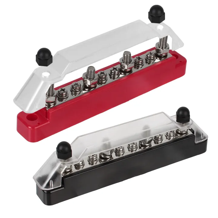 Positive Negative Bus Bar 6 X M4 Terminal Bus Screws 4 X M6 For Boat ...