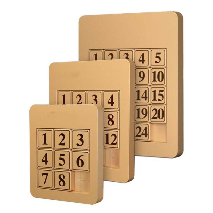 Montessori Wooden Toy Slide Number Game Board Interactive Magnetic ...